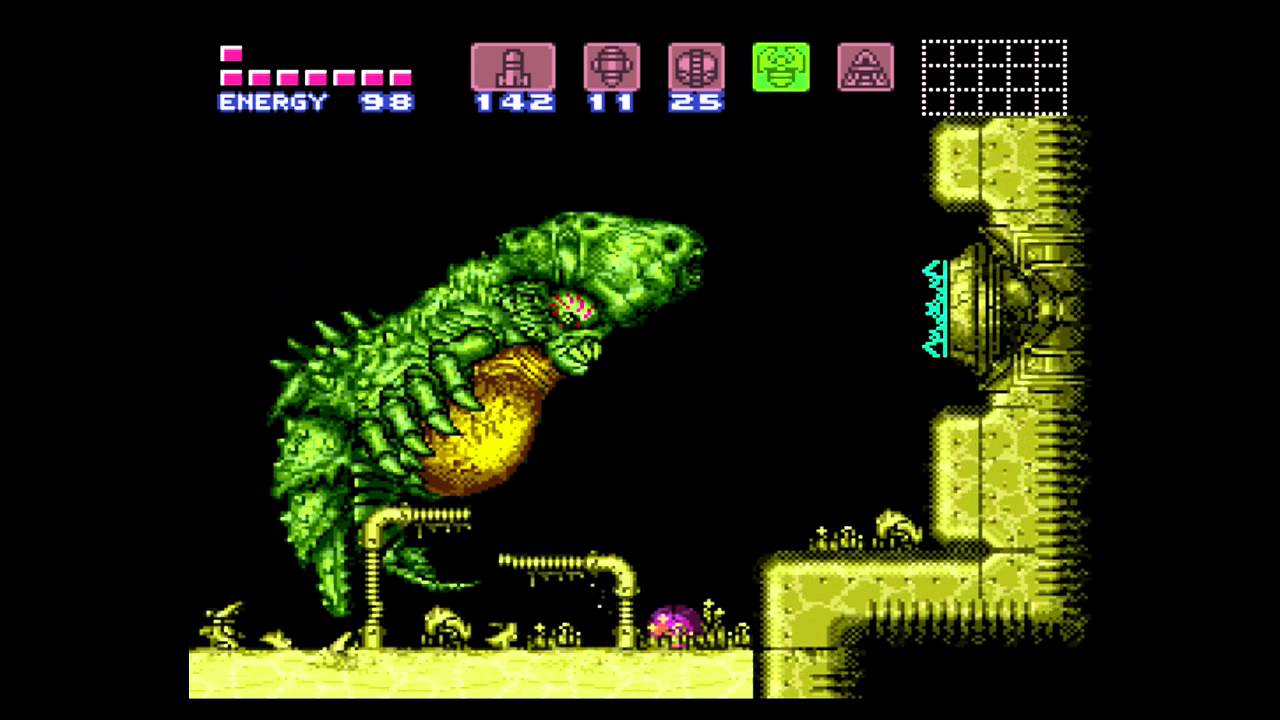 Super Metroid Boss 8 - Draygon - YouTube