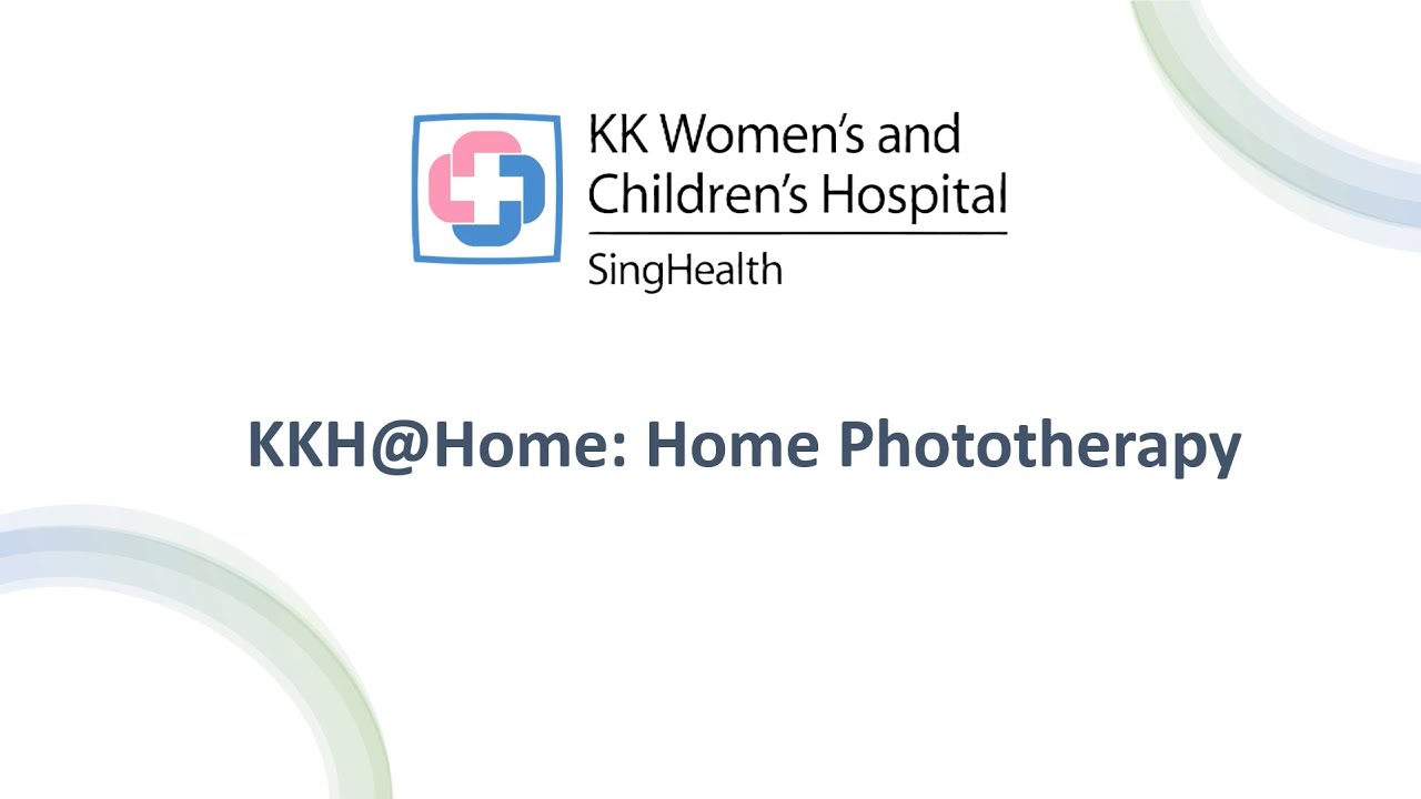 KKH@Home- Home Phototherapy For Babies - YouTube