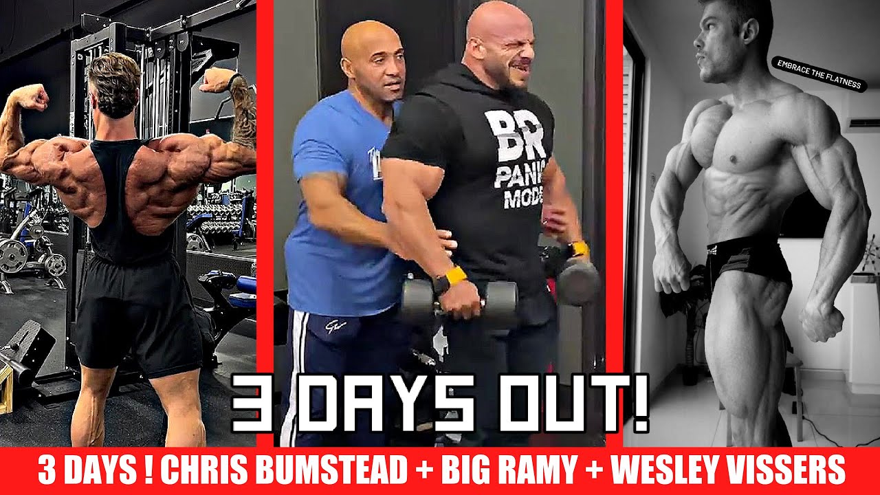 Big Ramy and CBum 3 Days Out! + Wesley Vissers Best Ever? + James ...