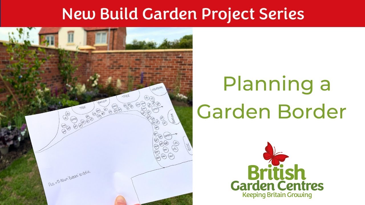 Planning a Garden Border | New Build Garden Series - YouTube