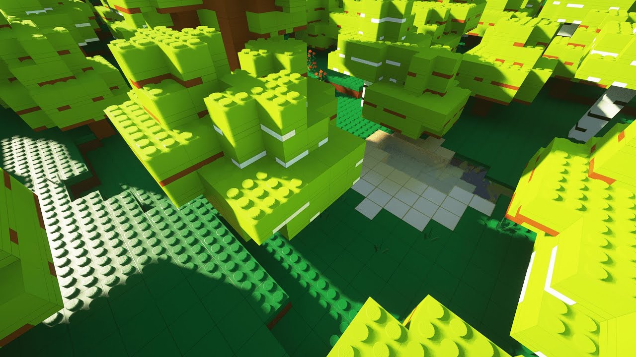 발바닥이 많이 아플 것 같은 리소스팩 | Minecraft lego resource pack - YouTube