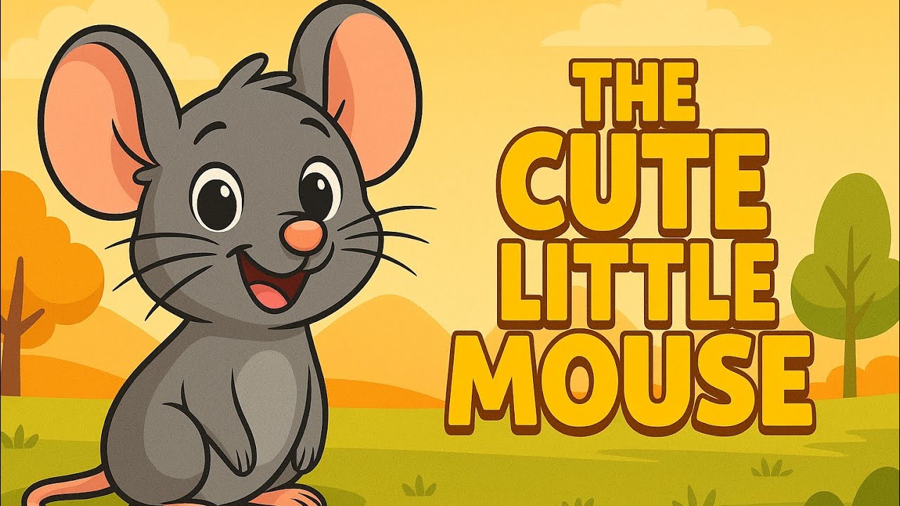 Milo the Little Mouse | Cute Animated Mouse Song for Kids | Fun Nursery ...