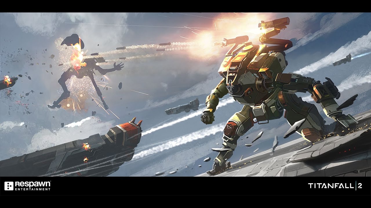 Titanfall 2. They got high and shot each other.|4k video. #titanfall ...