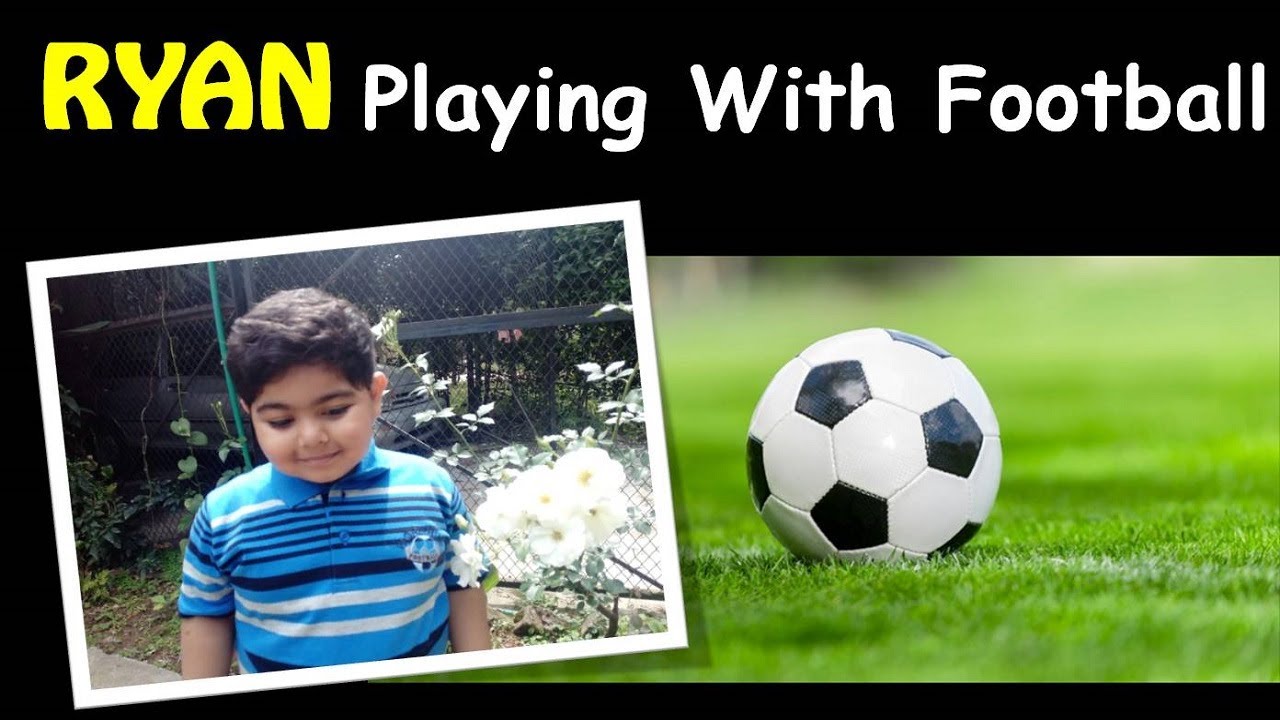 Ryan Having Amazing Football Skills Showing On Ryan's Playing Platform ...