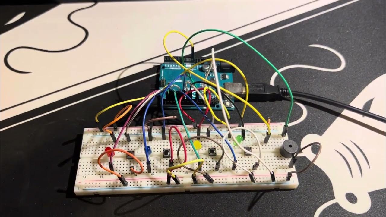 Arduino Simon Game Demonstration - YouTube