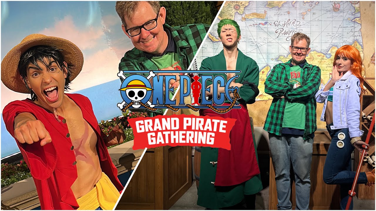 One Piece Grand Pirate Gathering Meeting Zoro, Nami and Luffy, at ...