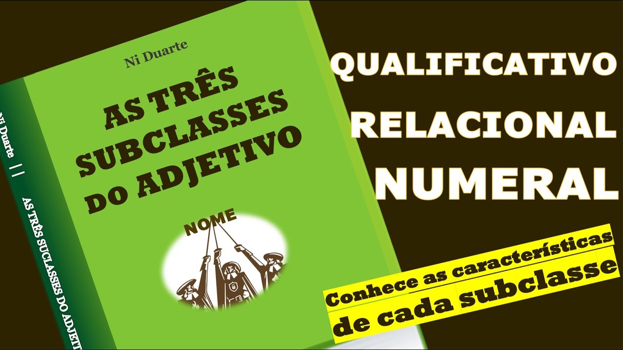 Adjetivo Subclasses Como Diferenciar Youtube 0365