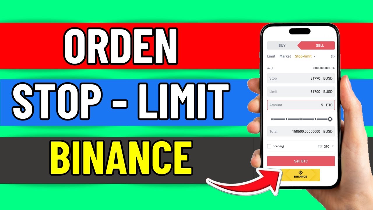 Como Funciona La Orden Stop Limit Binance (Fácil Y Rápido) - YouTube