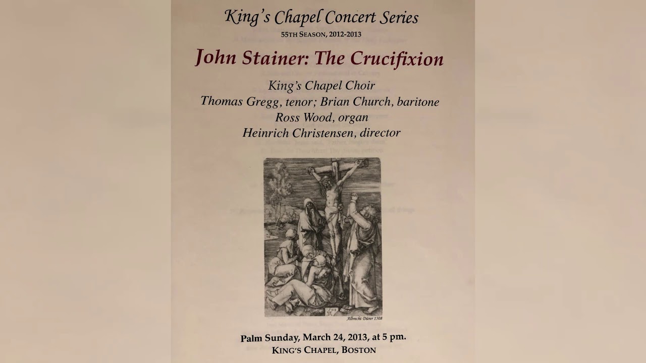 John Stainer: The Crucifixion - YouTube