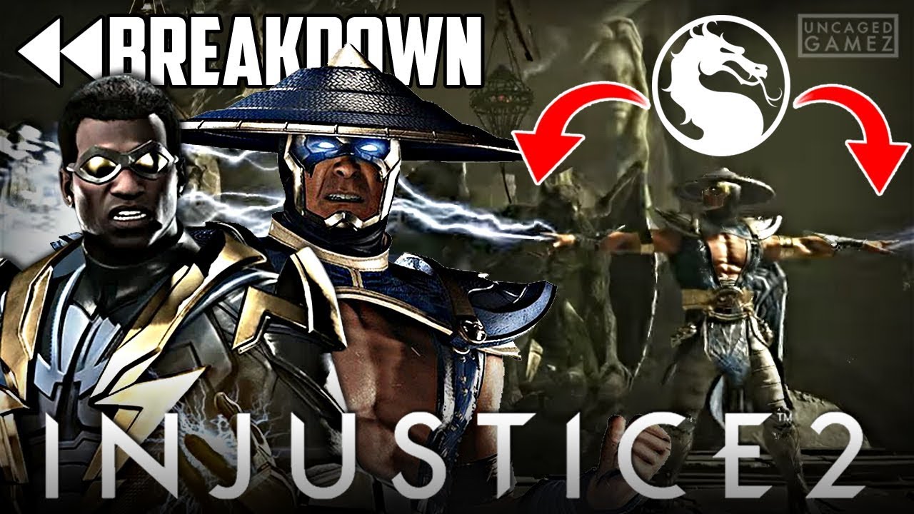 Injustice 2: Raiden & Black Lightning Reveal Trailer Full Breakdown ...