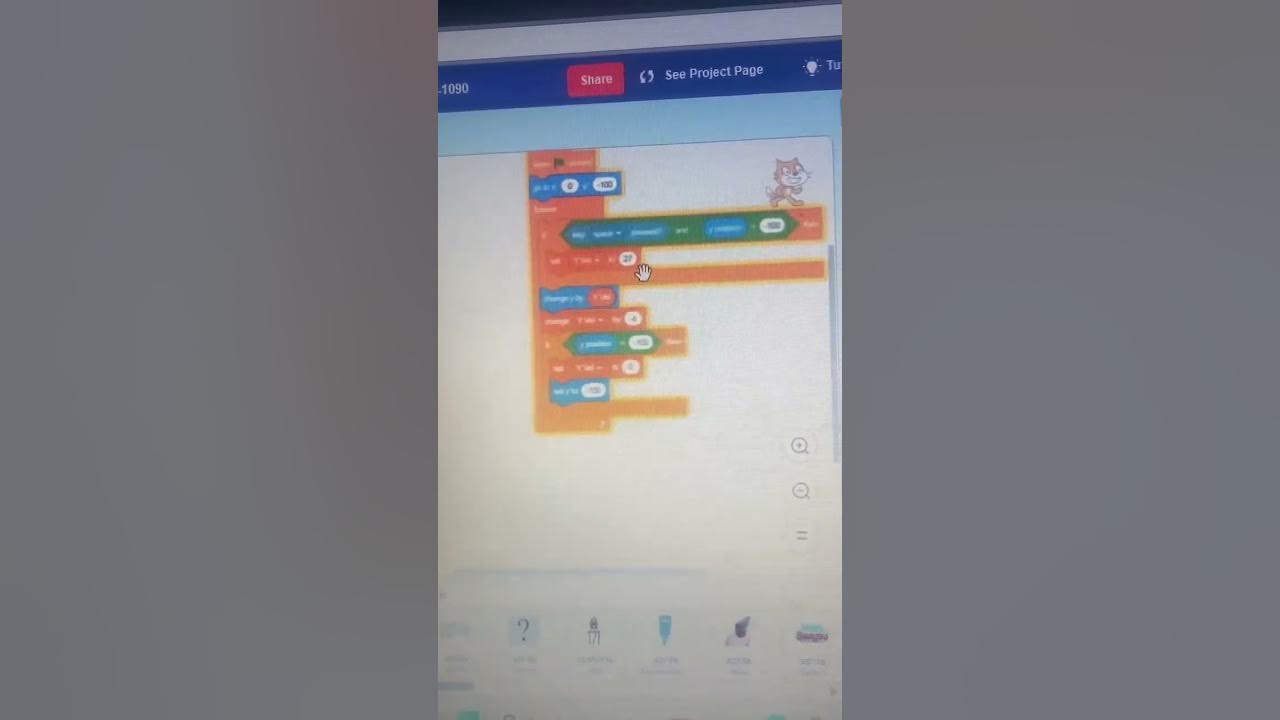 Scratch platformer tutorial part 1 - YouTube