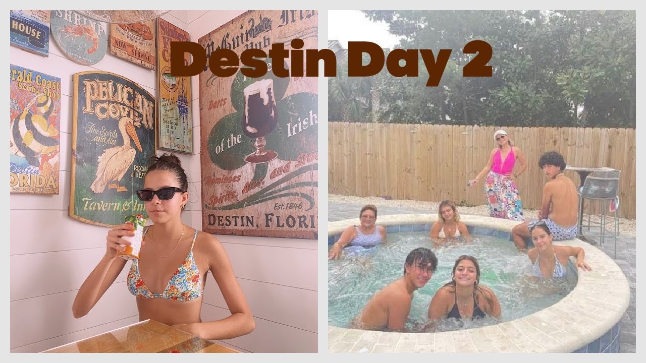 EVERYTHING WE DID IN DESTIN DAY 2 VLOG 41 YouTube