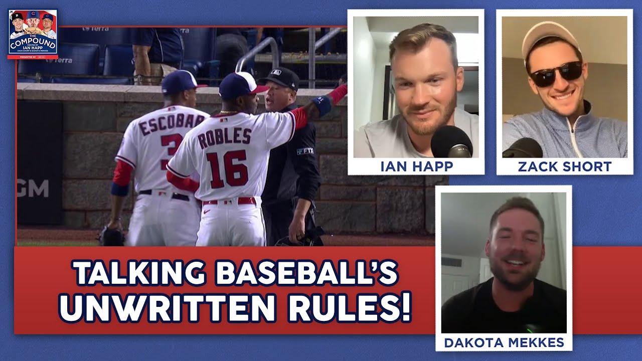 MLB Players Talk About Baseball's Unwritten Rules! - YouTube