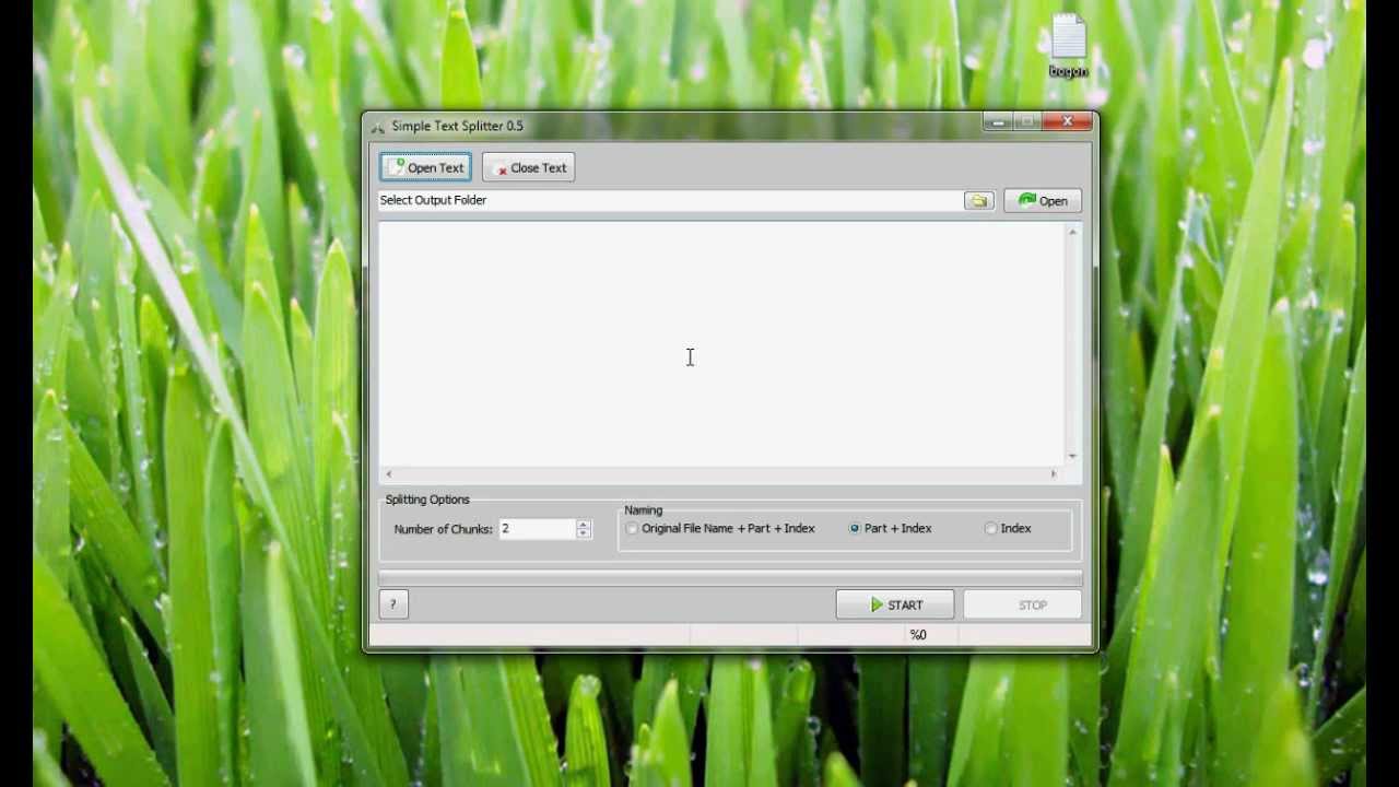 A Simple Text Splitter For Splitting Large Text Documents - YouTube