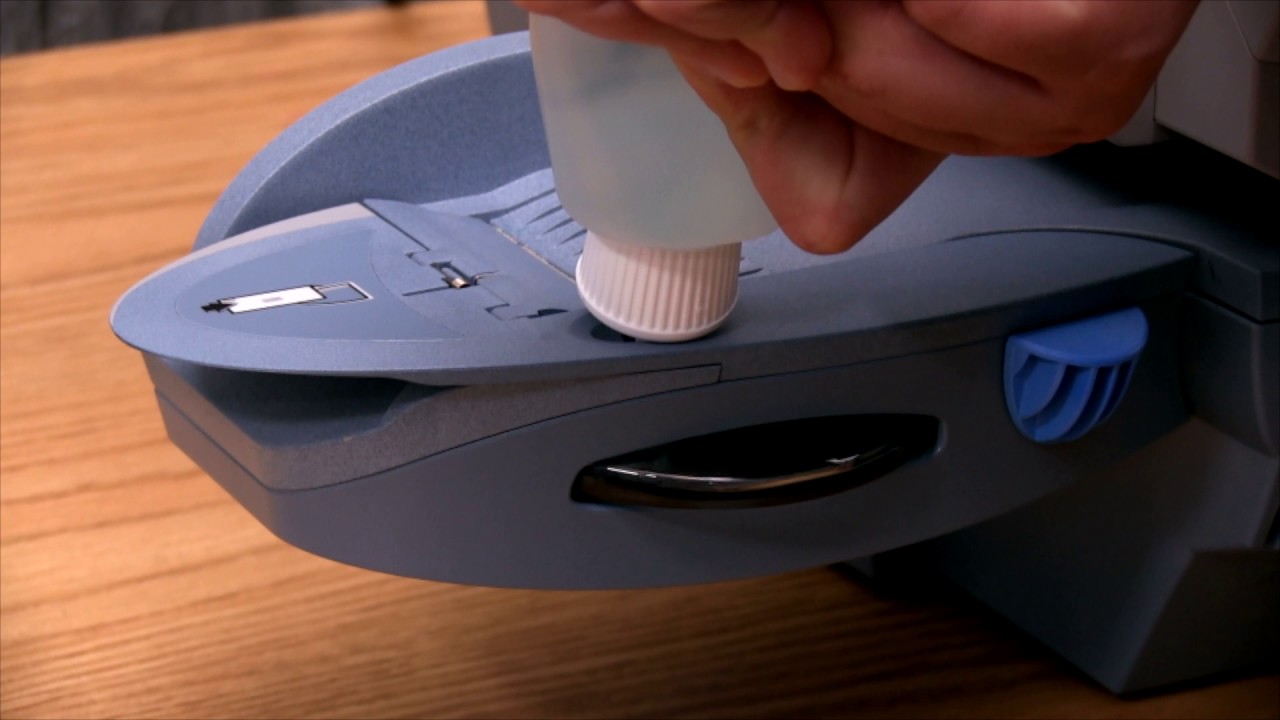 SendPro 300 How To Fill The Moistener Tank - YouTube