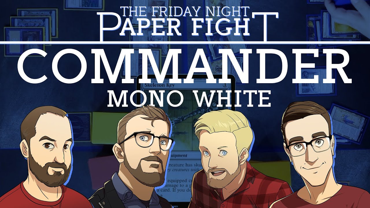 Mono White Commander || Friday Night Paper Fight 2023-09-01 - YouTube