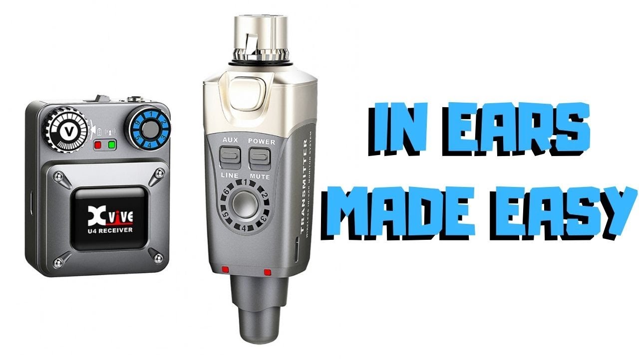 Xvive U4 IEM - Compact and Affordable IEM Rig - YouTube