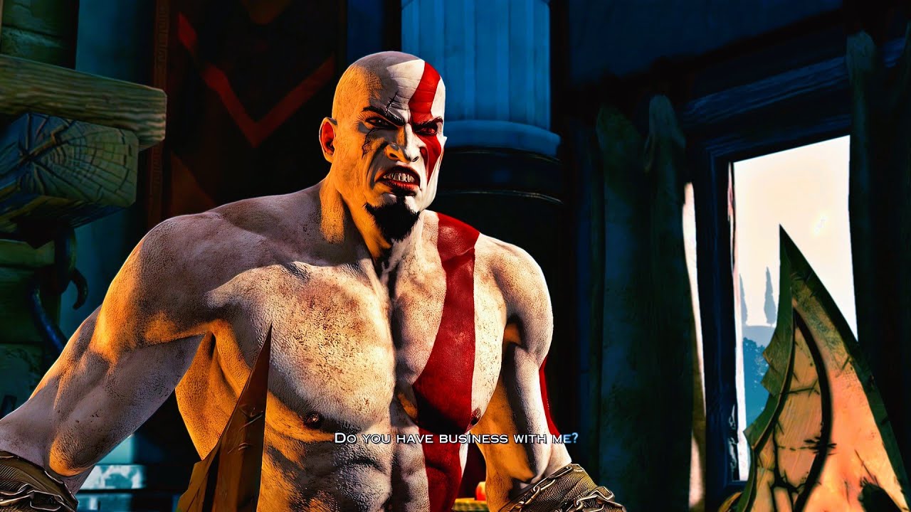 God of War: Ascension 4K #2 - Megaera boss fight, Orkos, Fire of Ares ...