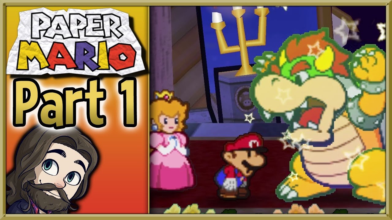 Paper Mario Gameplay - Part 1 - Let's Play Walkthrough - YouTube