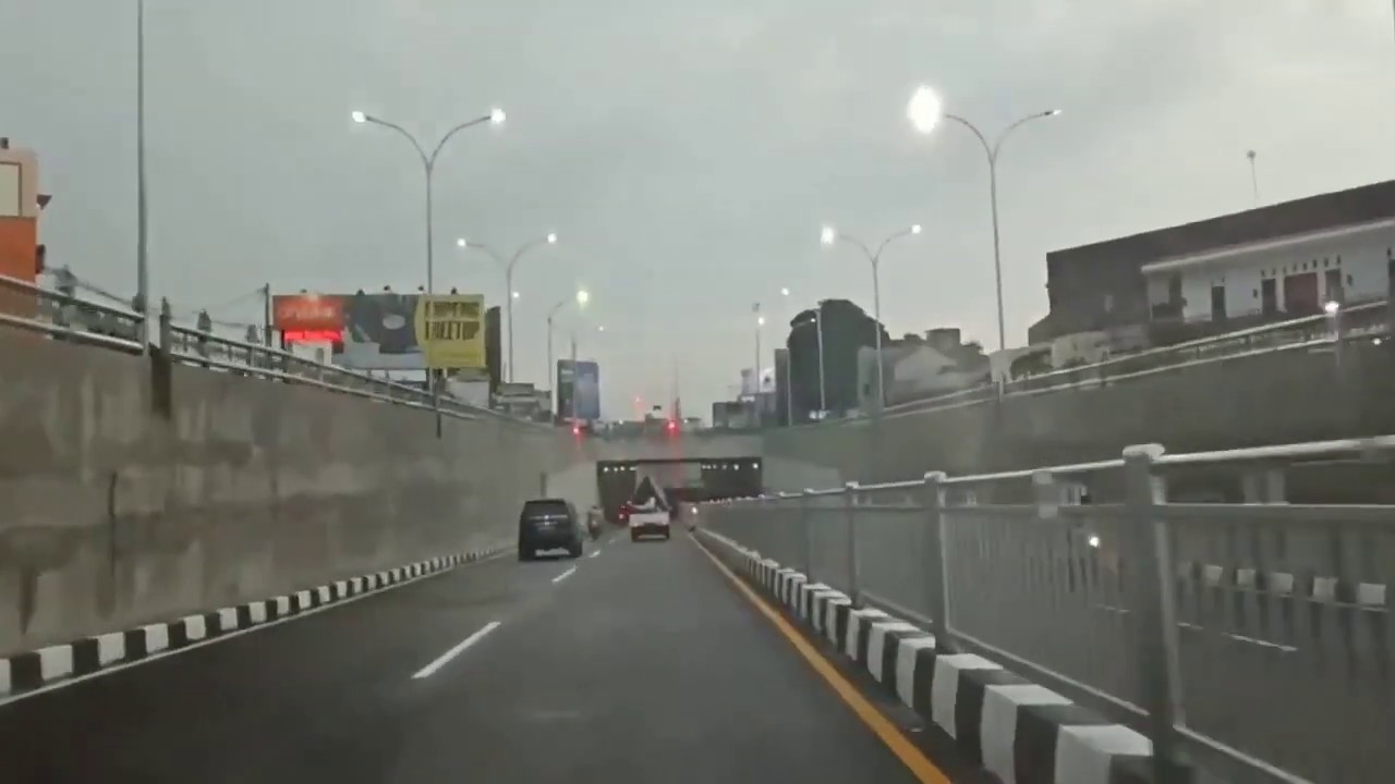 Uji Coba Underpass Kentungan, Condong Catur Sleman Yogyakarta - YouTube