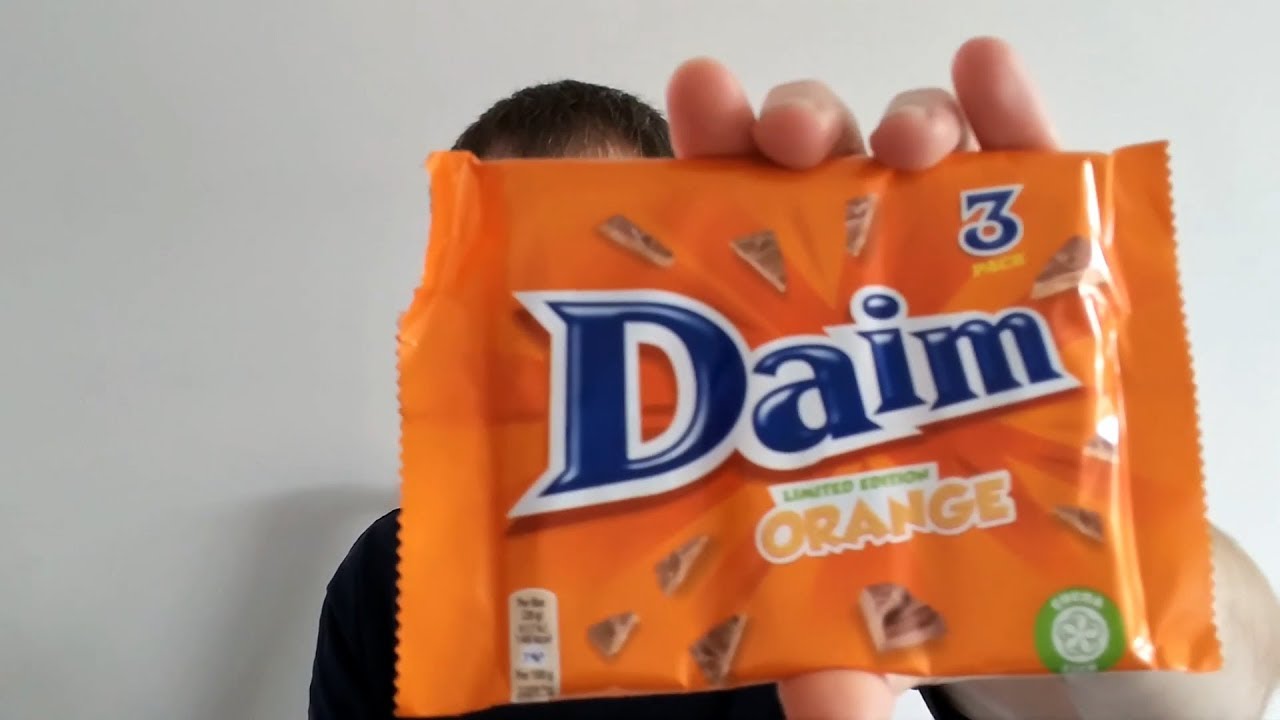 Limited Edition Orange Daim Review - YouTube