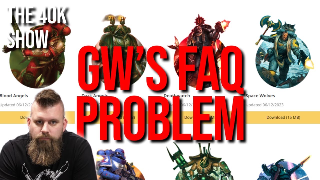 GW's IMPOSSIBLE FAQ Problem - The 40k Show - YouTube