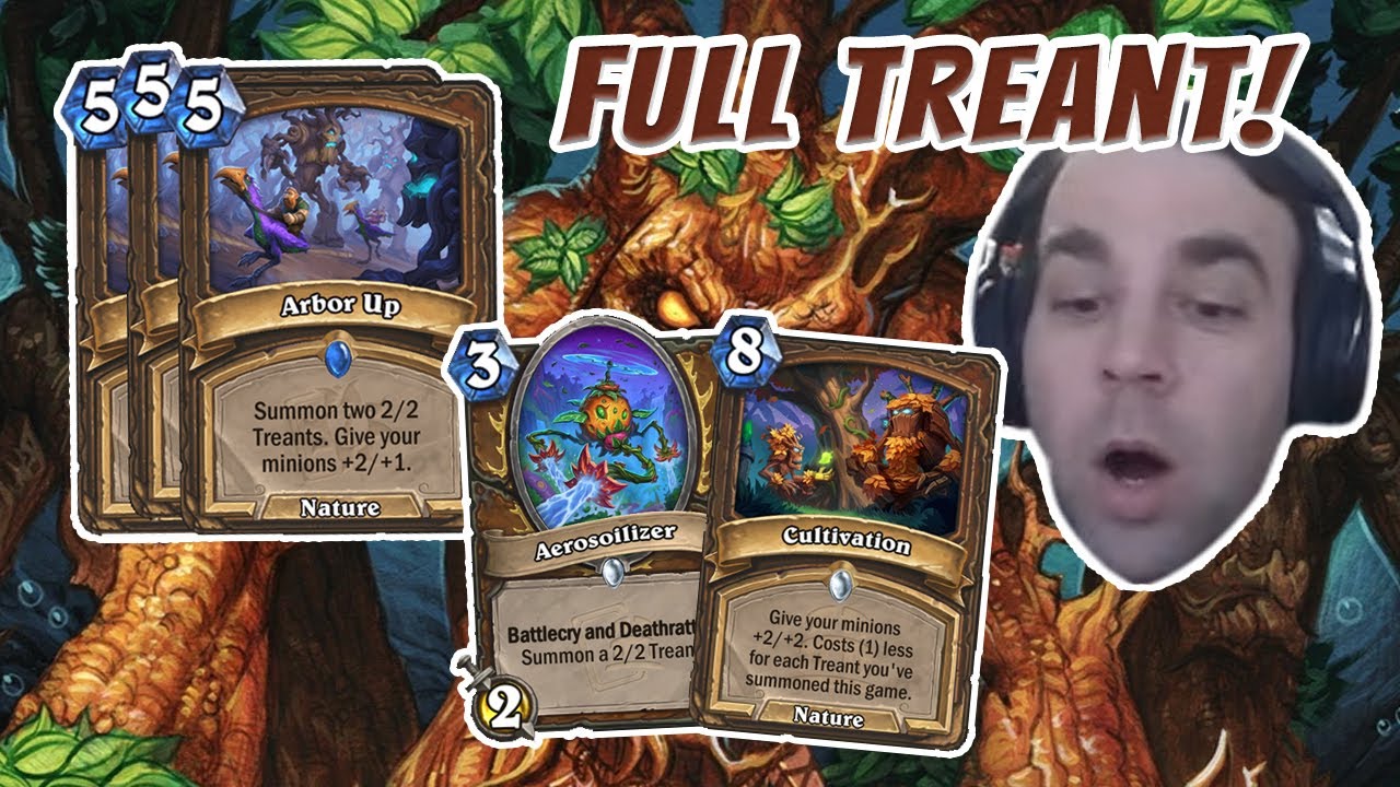 Constructed Treant Druid in Arena!?!?! - Hearthstone Arena - YouTube