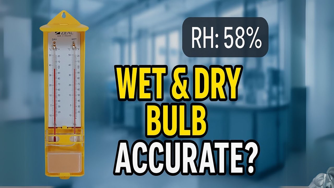 Wet and Dry Bulb Hygrometer l Zeal l Unboxing l Comparison - YouTube