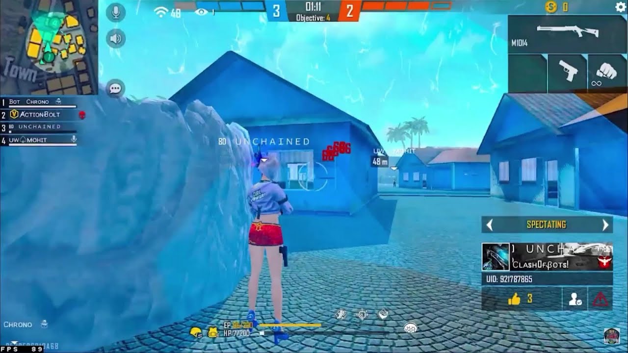 @Action Bolt called me hacker||UNCHAINED FF||#shorts#Action Bolt - YouTube