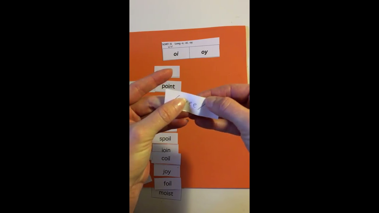 WW sort 31 long o oi oy - YouTube