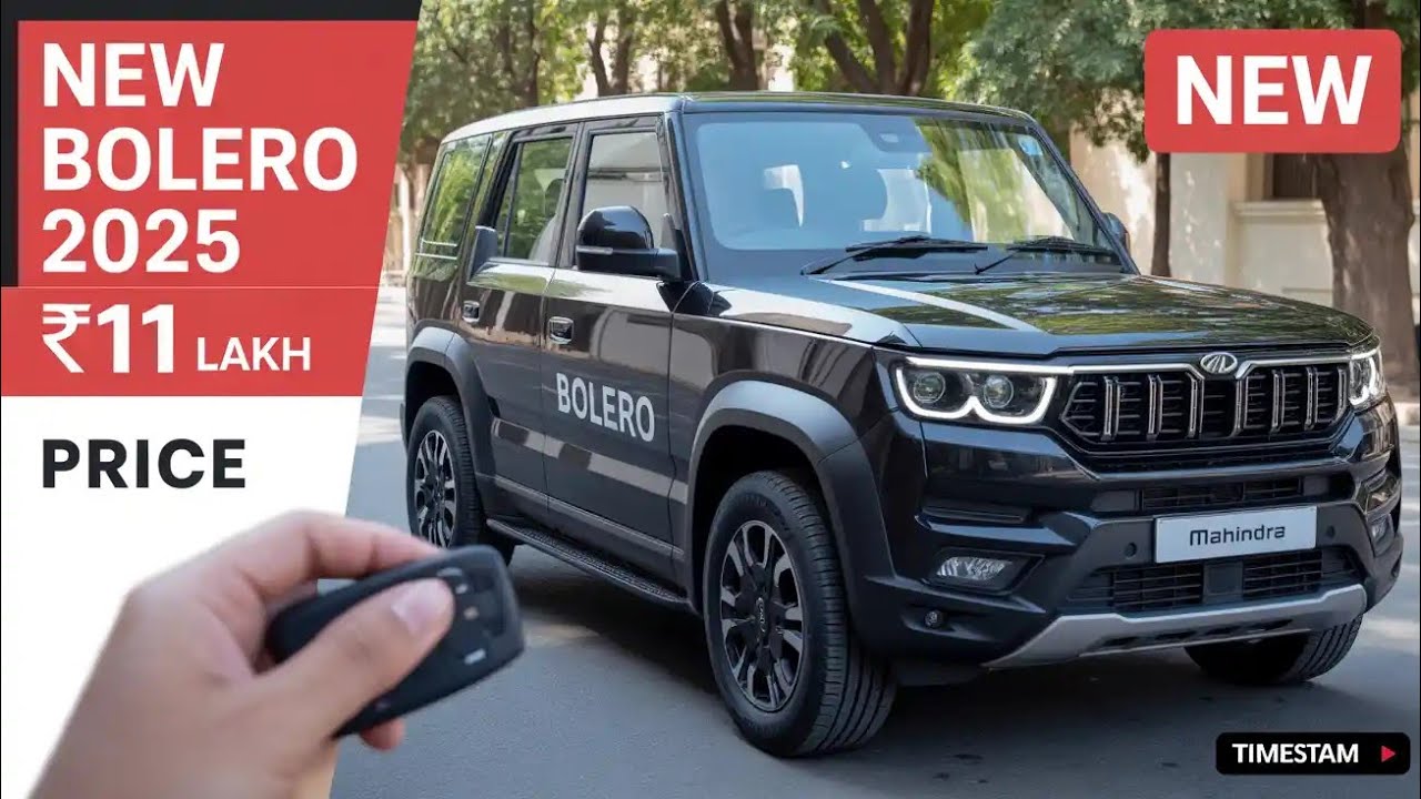 Mahindra Launch New Bolero || 2025 MAHINDRA BOLERO MODEL || ₹11 Lakh ...