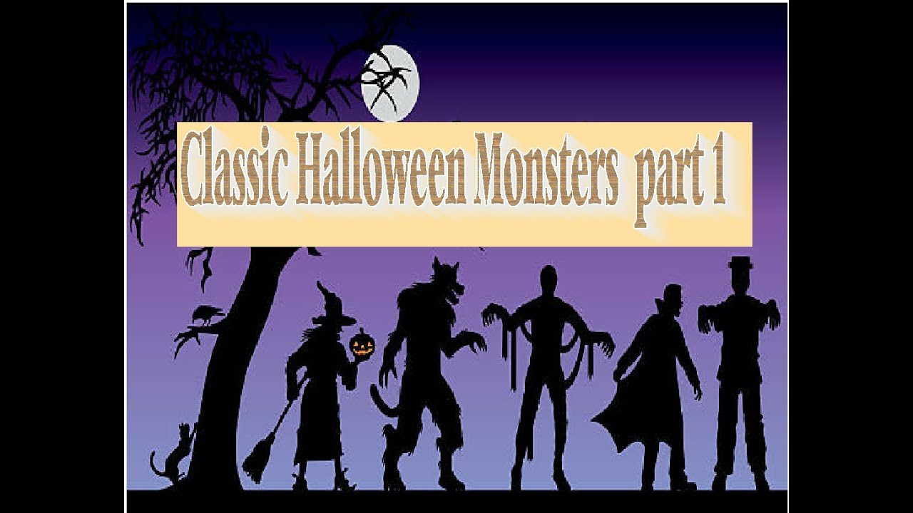 Halloween Monsters part 1 #halloween #monsters 🐸 - YouTube