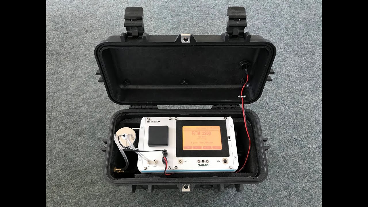 Ultimative Radon/Thoron monitor RTM2200 Soil Gas from SARAD GmbH - YouTube