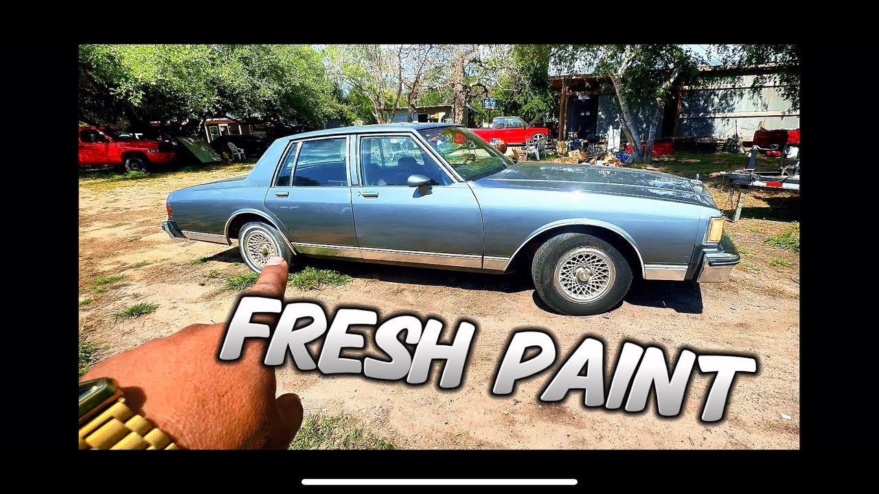 All original Box Chevy gets painted - YouTube