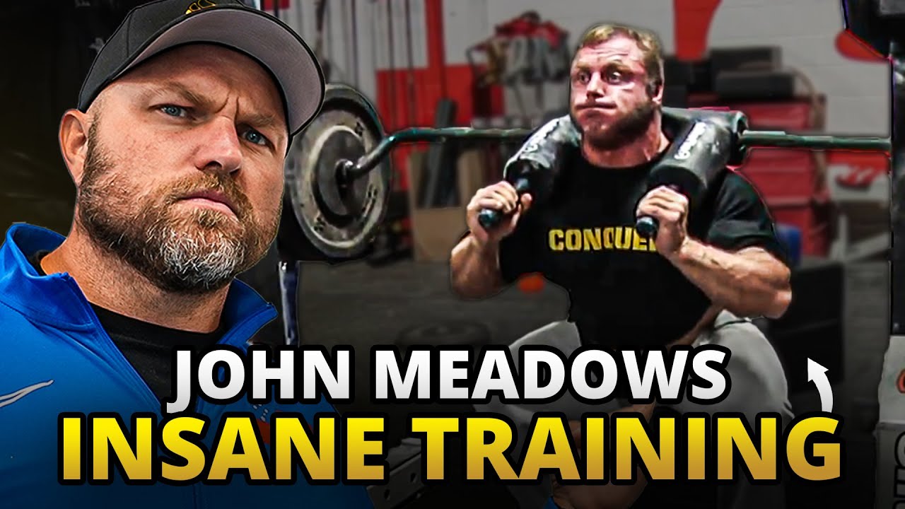 The Insane Strength Training Of John Meadows - YouTube