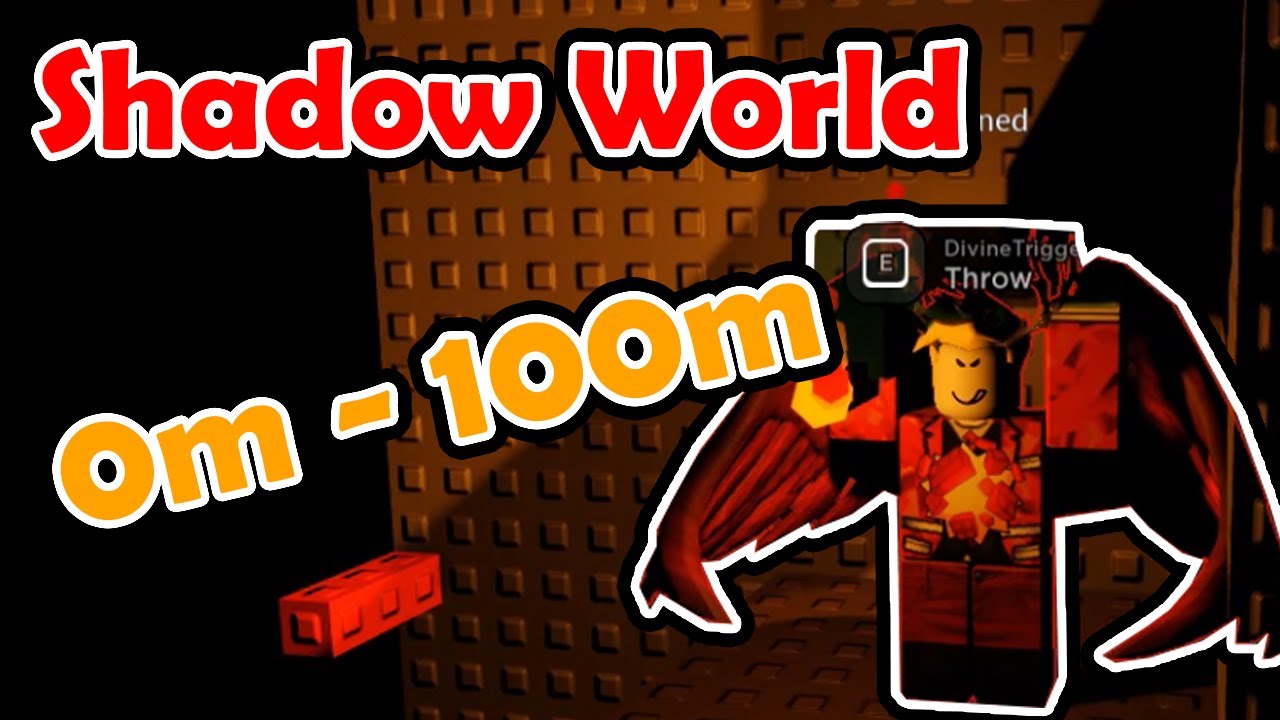 Carry Me Shadow World (0m to 100m) Roblox - YouTube