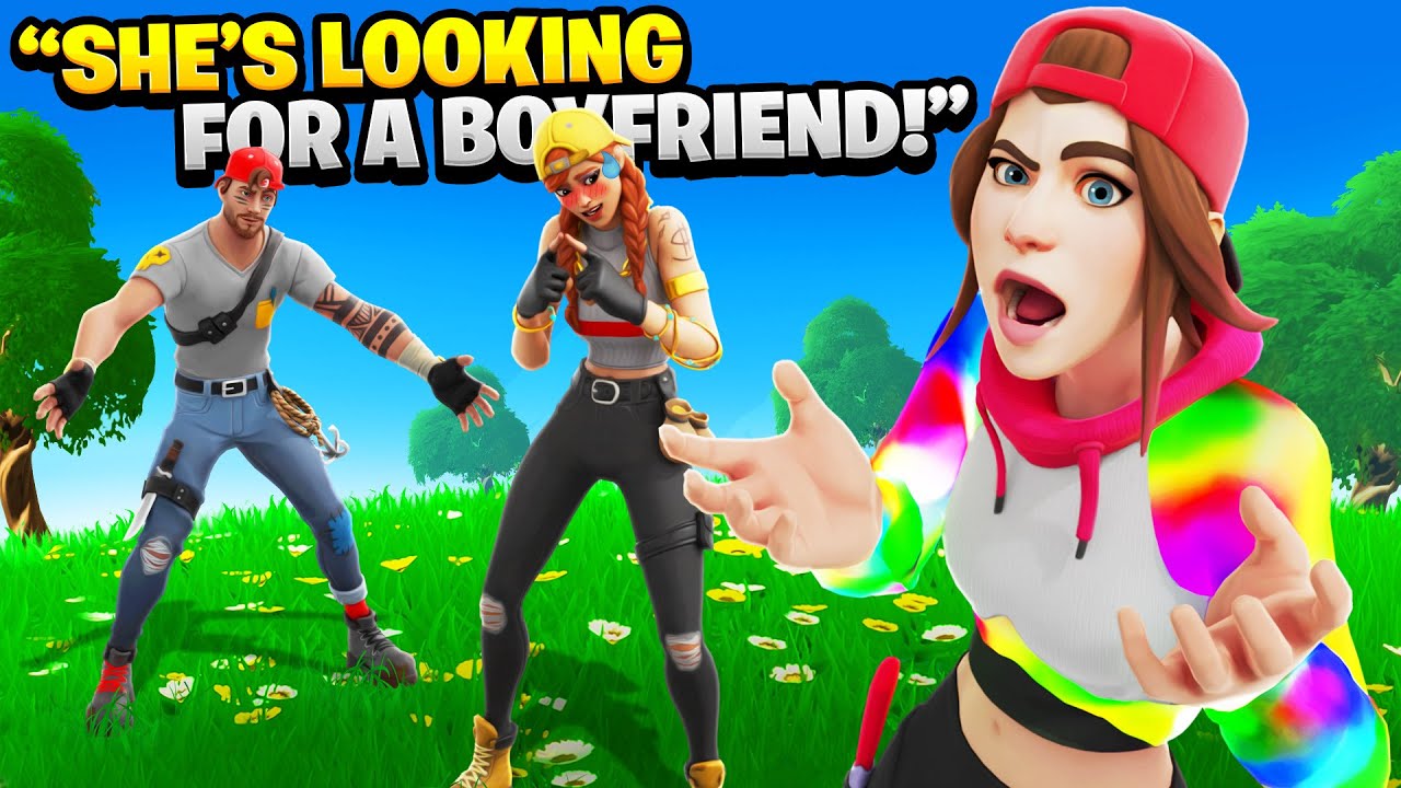 meeting funny kids in Fortnite... - YouTube