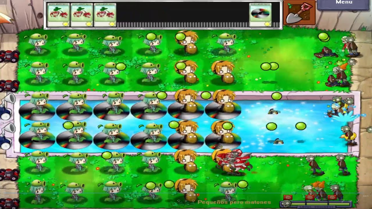 Plants vs Zombies Mod Anime - Gameplay Walkthrough Part 3 - YouTube