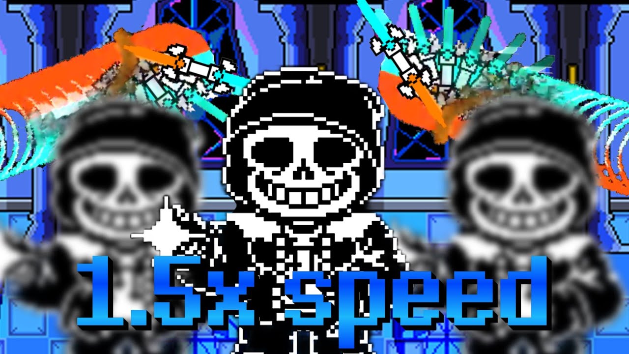 【1.5x speed】B-Ttale espe fight phase2 noob mode "1.5x speed" completed ...