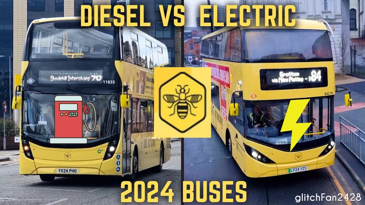 🐝 New Diesel Bus vs New Electric Bus. How do They Compare? - YouTube