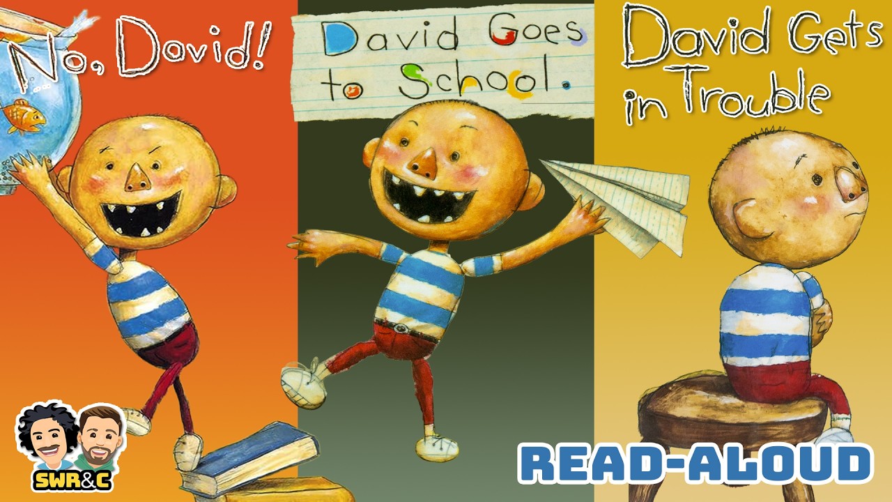 📚🤪 3 HILARIOUS NO DAVID BOOKS | Full Read-Alouds - YouTube