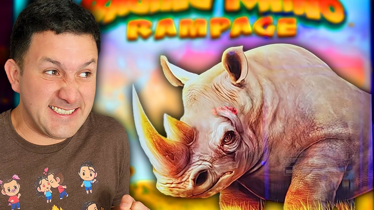 Rage little Rhino, RAGE!!! - YouTube