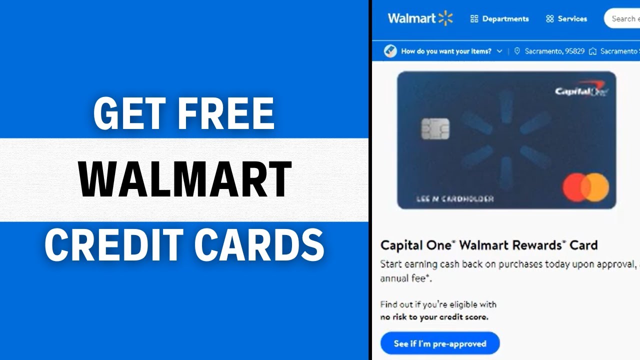 How to Get Free Walmart Credit Card Online (Updated Guide) - YouTube