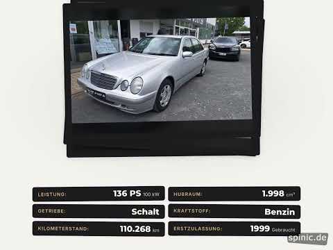 Mercedes-Benz E 200 CLASSIC 2. Hand / Scheckheft