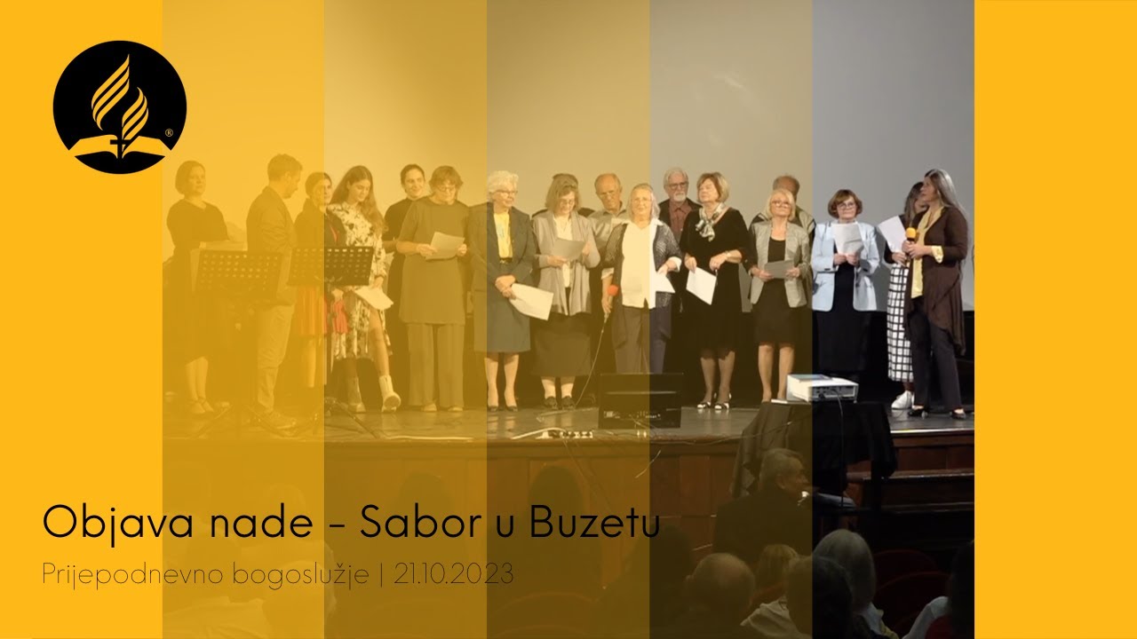 Objava nade - Sabor okruga u Buzetu | Prijepodnevno bogoslužje | 21.10. ...