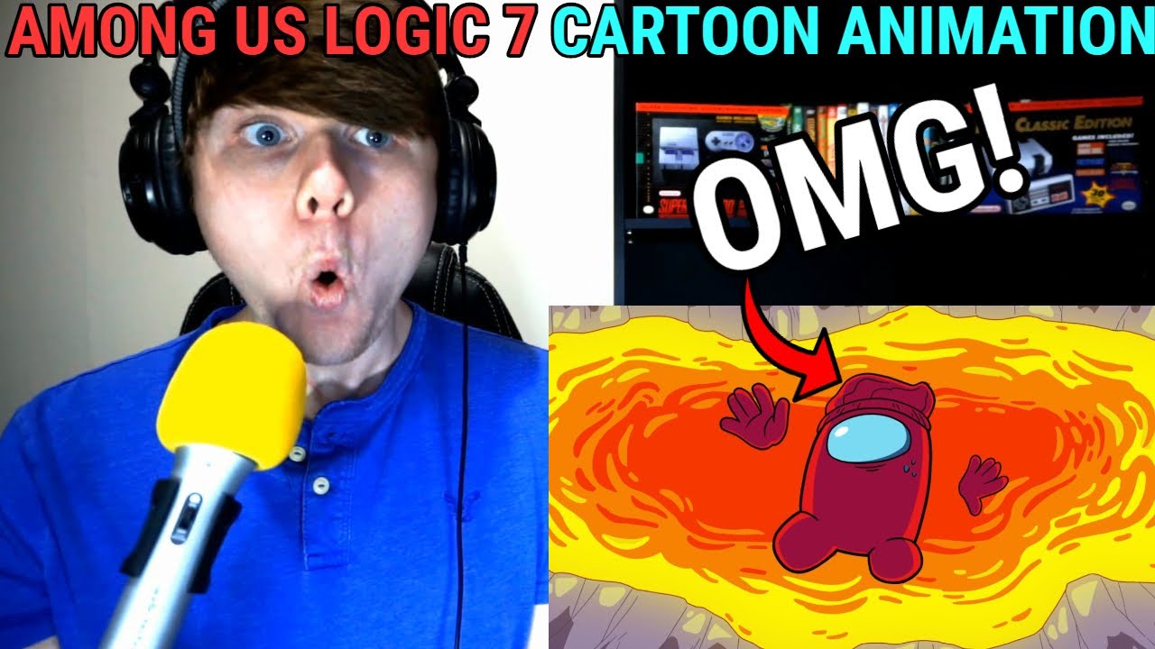 Among Us Logic 7 | Cartoon Animation @GameToonsOfficial REACTION! - YouTube