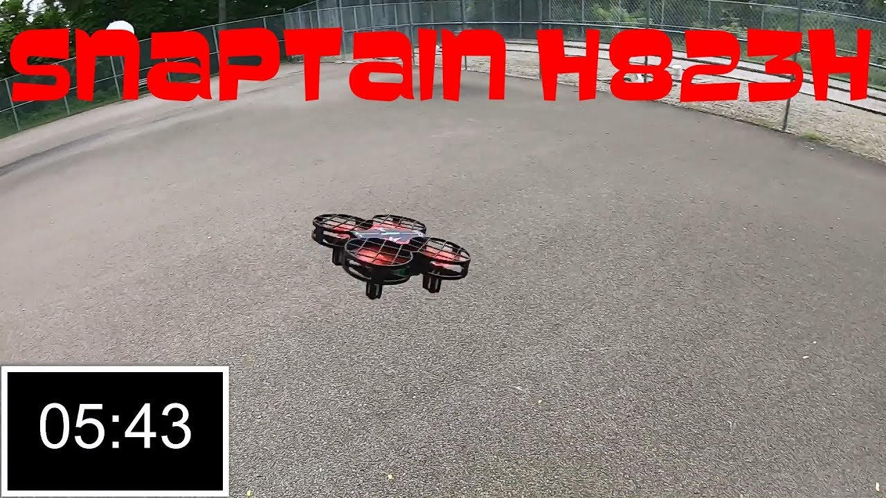 SNAPTAIN H823H Plus Portable Mini Drone Outdoor Flight 14+ - YouTube