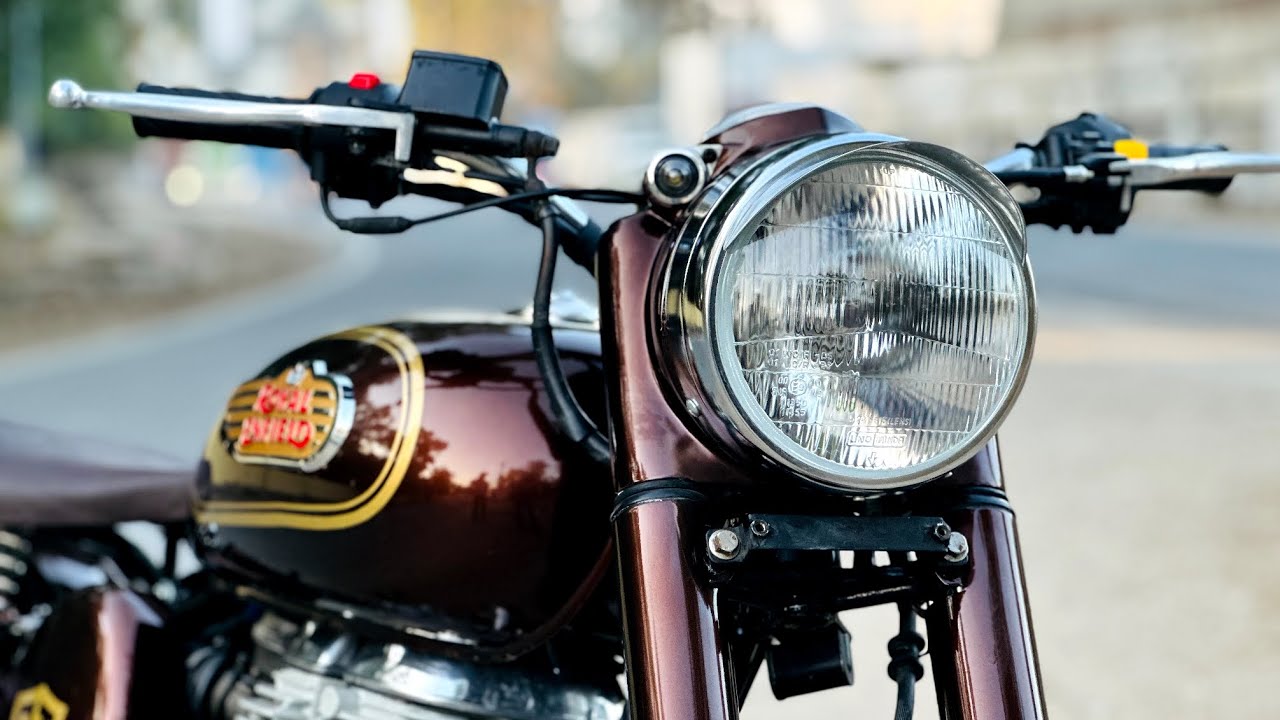 Royal Enfield OLD Classic 350 Modified into OLD Look | Bullet modified ...