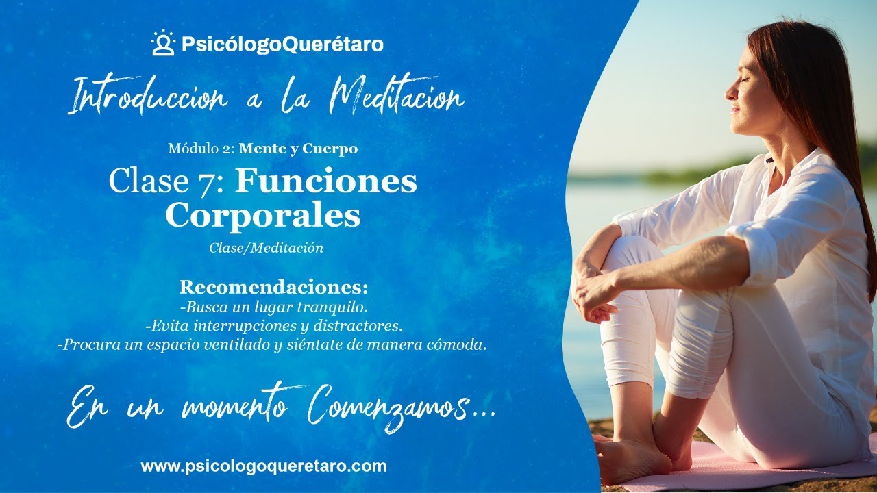 Clase 7: Las funciones corporales. - YouTube