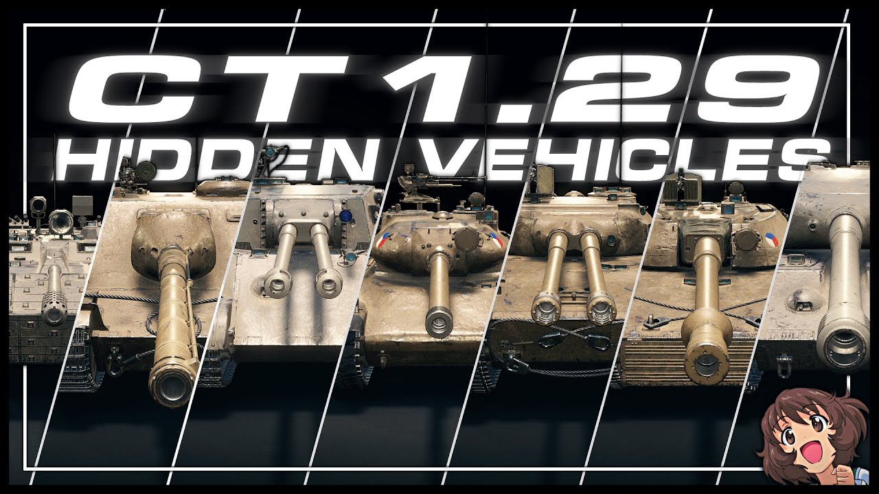 𝟭.𝟮𝟵 - 𝗛𝗶𝗱𝗱𝗲𝗻 𝗩𝗲𝗵𝗶𝗰𝗹𝗲𝘀 --- Windhund, E 65, Vz. 50/62/60S, SDT-57 ...
